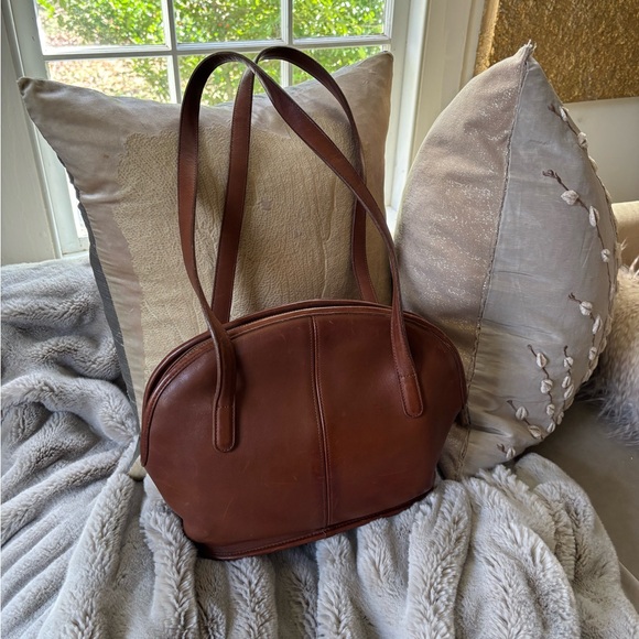 Coach | Bags | Vintage Coach Asheville Bowler Dome Leather Shoulder Bag ...